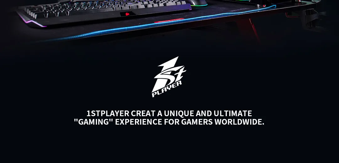 1stPlayer Megaview MV8-TP ATX Tempered Glass Gaming Case - Black ...